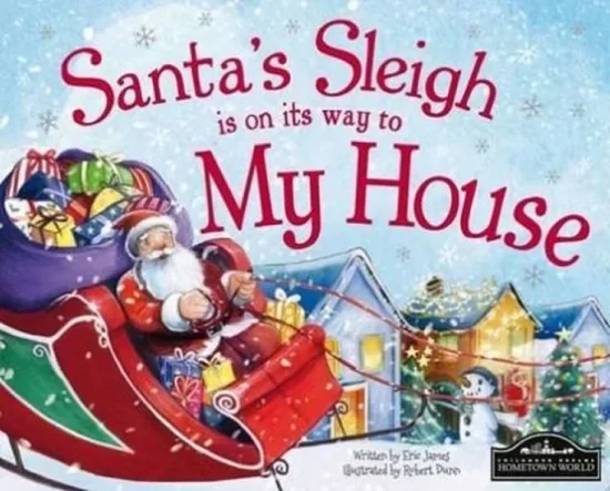 Kniha: Santa's Sleigh Is On Its Way To My House | Túlavé knižky